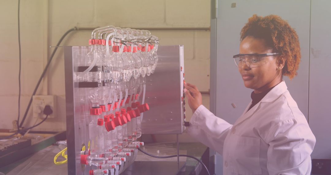 African American Female Scientist Conducting Lab Research - Free Stock ...