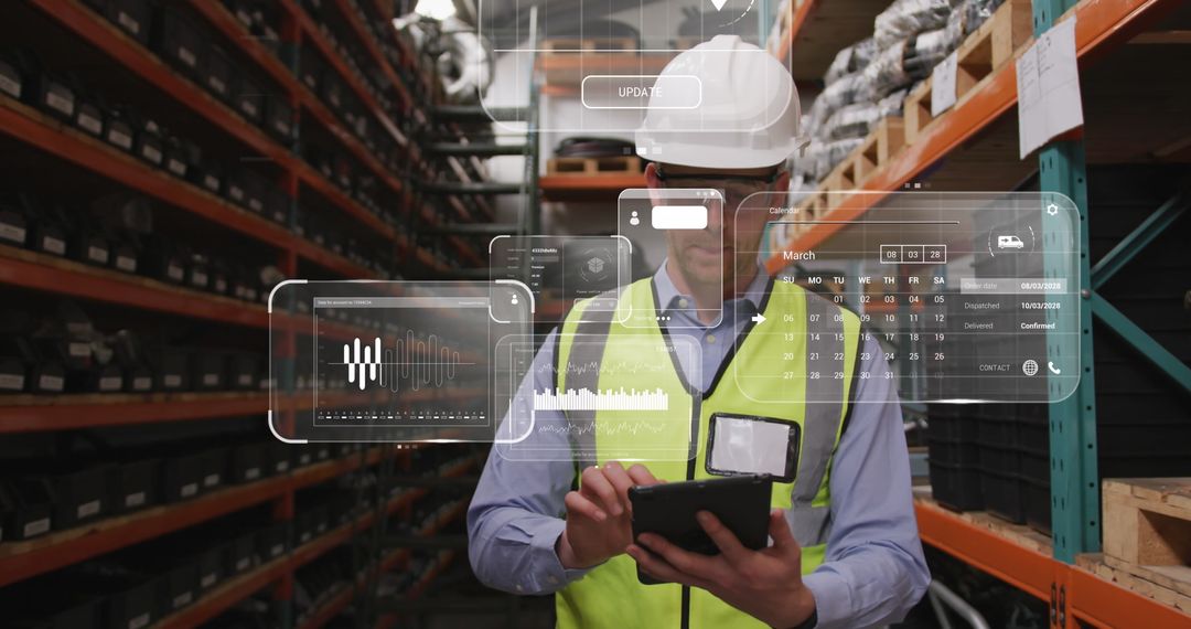 Digital Transformation in a Modern Warehouse - Download Free Image from ...