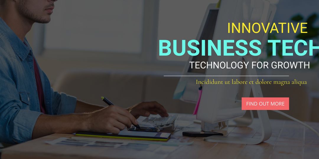 Business Professional Using Computer Technology in Modern Office - Free ...