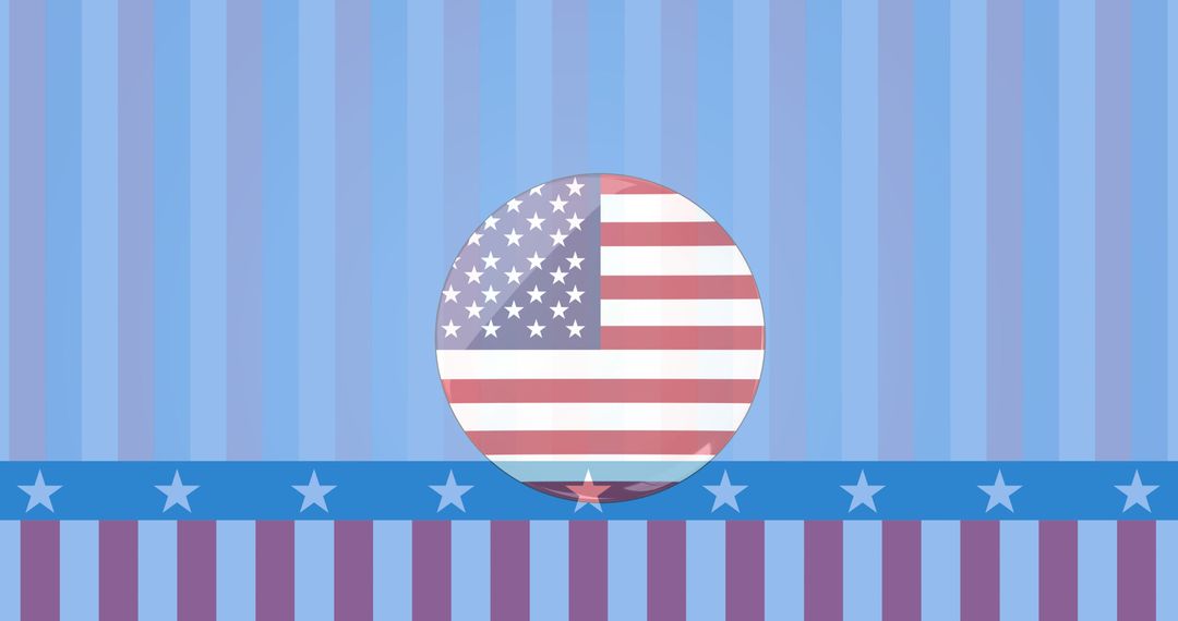 USA Flag with Patriotic Stars and Stripes Design - Free Stock Photo ...