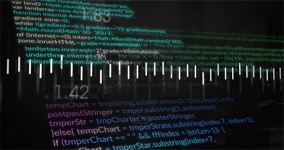 Audio visualizer and code interface with digital enhancements - Free ...