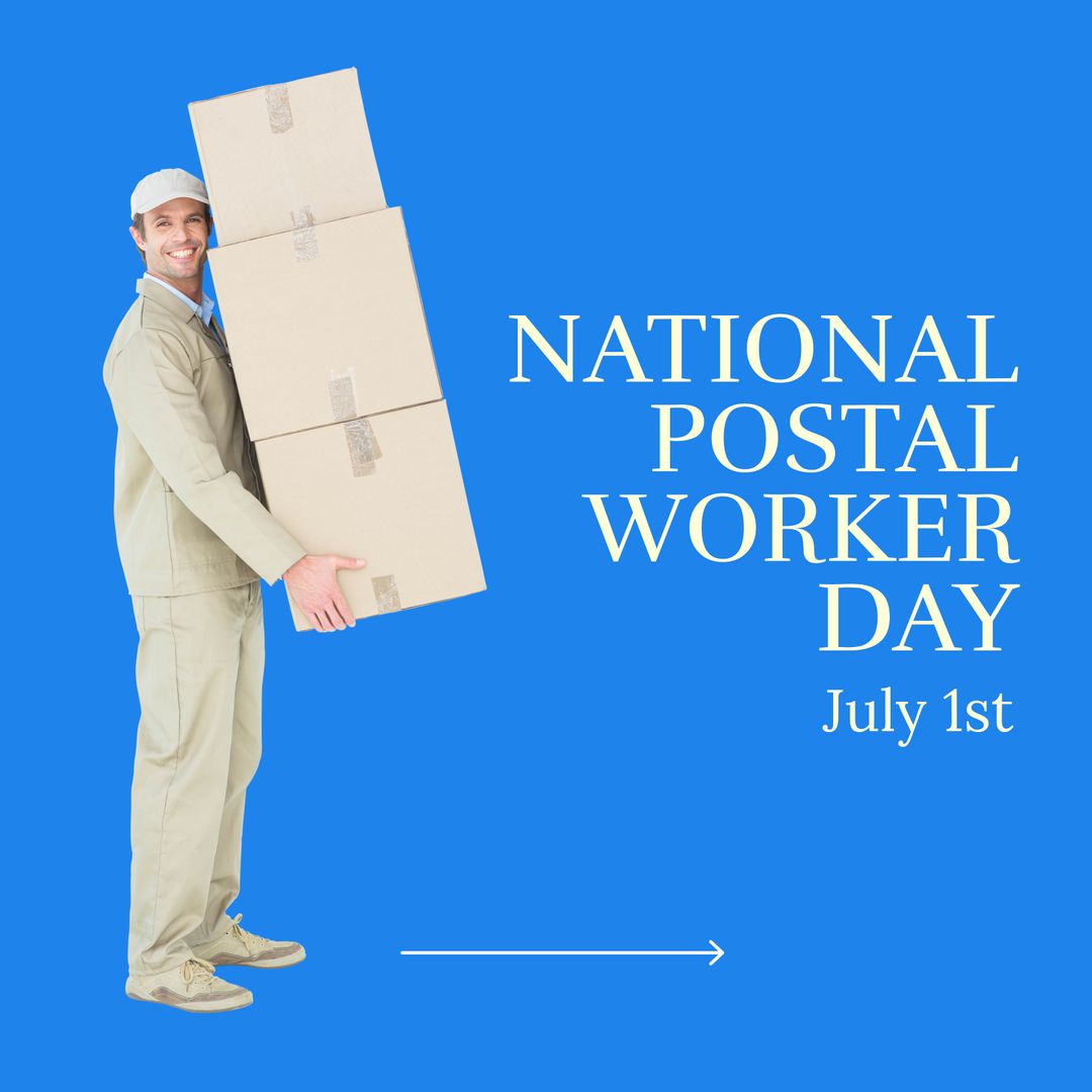 National Postal Worker Day Celebration with Delivery Professional