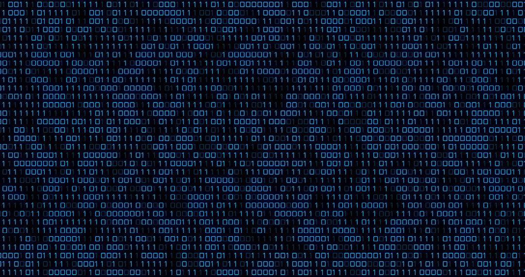 Binary Code Digital Background for Technology Concept - Free Stock Photo | Pikwizard
