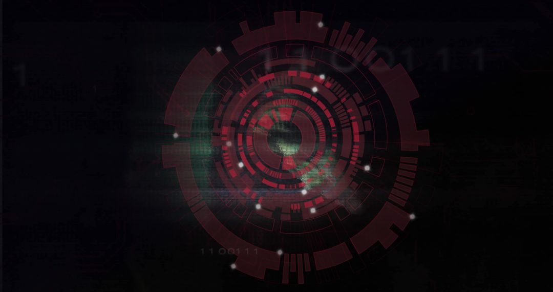 Futuristic rotating digital interface hud visualization - Free Stock Photo | Pikwizard