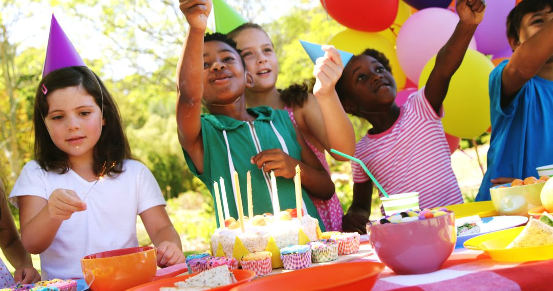 Fun Outdoor Birthday Party Celebration for Kids - Free Stock Photo ...