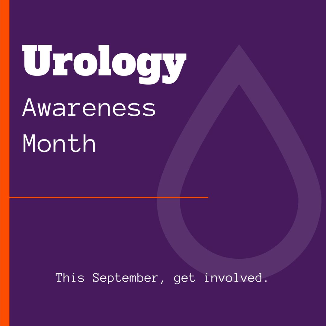 Urology Awareness Month Promotion on Purple Background