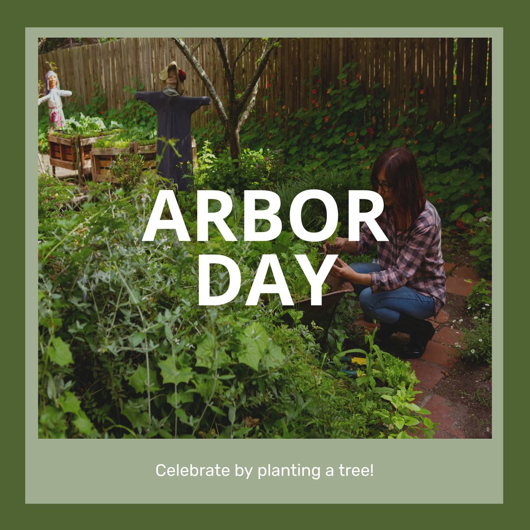 Celebrating Arbor Day with Gardening Activities - Free Stock Template ...