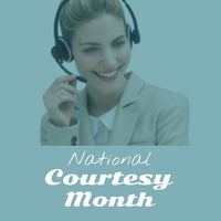 National Courtesy Month Woman Telecaller Helpline Support - Download ...