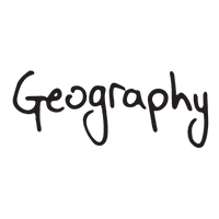 Handwritten Geography Text PNG on Transparent Background - Download ...