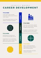 Career Development Timeline with Milestones and Icons - Download Free ...