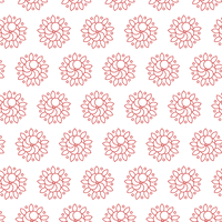 Red Pattern of Repeated Shapes on Transparent Background for Creative ...