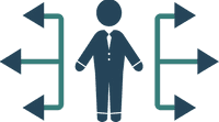 Transparent Business Decision Making Concept with Arrows - Download ...