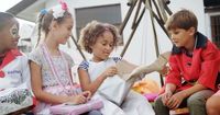 Children in Costumes Discovering Adventure with Map - Download Free ...