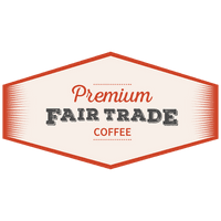 Transparent Label for Premium Fair Trade Coffee Packaging Design ...