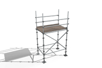 Transparent 3D Industrial Scaffolding Structure Model - Download Free ...