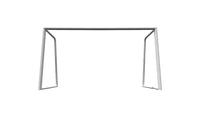 Empty Goal Post with White Frame on Transparent Background - Download ...