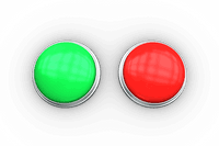 Transparent Red and Green Push Buttons Side by Side - Download Free PNG ...