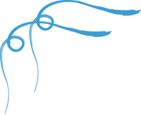 Blue Curly Lines on Transparent Background Illustration - Download Free ...