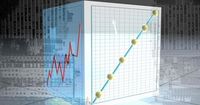 Elevated Financial Growth Analysis Depicted with Modern 3D Graphics ...