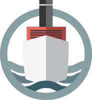 Minimalist Transparency Ship Logo in Circular Shape Design - Download ...