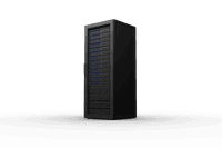 Black Computer Server Tower Isolated on Transparent Background ...