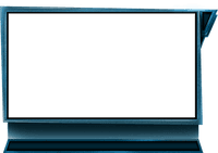 Sleek Transparent Monitor Frame with LED Border Design - Download Free ...