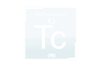 Technetium Element Symbol on Transparent Background Illustration ...