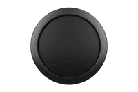 Round Black Button Icon with Transparent Background Design - Download ...