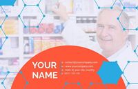 Smiling Pharmacist Template for Healthcare Cards and Profiles from ...