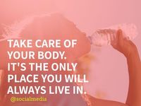 Hydration and Wellness Motivational Template for Fitness Promotions ...