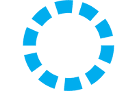 Blue Dashed Circles on Transparent Background Concept Vector - Download ...