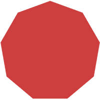 Red Octagon with Transparent Background and Copy Space - Download Free ...