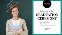 Free Graduation Border Templates & Editable Designs | Pikwizard