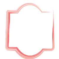 Pink Abstract Frame on Transparent Background - Download Free PNG from ...