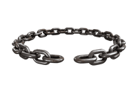 3D Transparent Broken Chain in Circular Form Close-up - Download Free ...