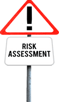 Transparent Risk Assessment Sign Warning Exclamation Mark - Download ...