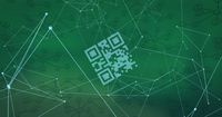 QR Code in Digital Network Connectivity Concept - Download Free Image ...
