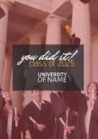 Free Graduation Border Templates & Editable Designs | Pikwizard