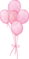 Transparent Pink Party Balloons Vector Illustration - Download Free PNG ...