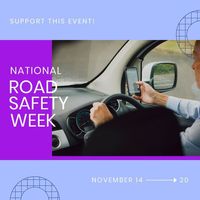 National Road Safety Week Campaign Awareness Design - Download Free ...