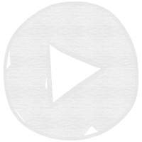 Transparent Vector Illustration of White Play Button PNG on Circular ...