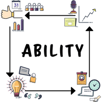 Ability Concept Illustration on Transparent Background for ...