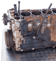 Transparent View of Old Car Engine Block - Download Free PNG from Pikwizard