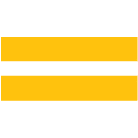 Vector Illustration of Two Yellow Horizontal Lines on Transparent ...