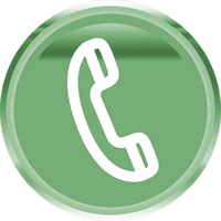 Transparent Green Phone Icon for Communication Themes - Download Free ...