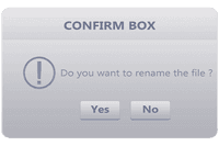 Confirm Box Dialogue on Transparent Background, Vector Illustration ...