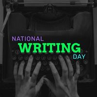 Celebrate National Writing Day with Vintage Typewriter - Download Free ...
