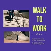 Promoting Walk to Work Day for Active Sustainable Lifestyle - Download ...