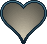 Digital Heart Symbol on Transparent Background - Love and Romance ...