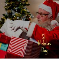 Santa Claus Celebrating St. Nicholas Day with Presents - Download Free ...